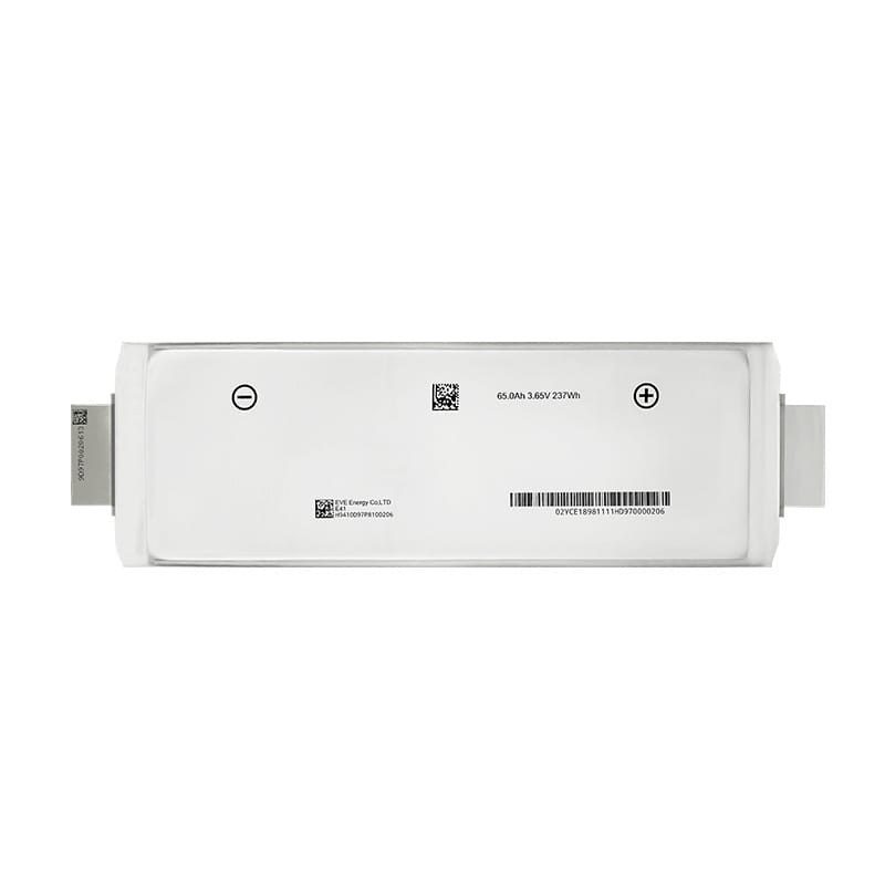 Powerful Custom 65Ah 3.65V Soft NCM Pouch Cell Battery