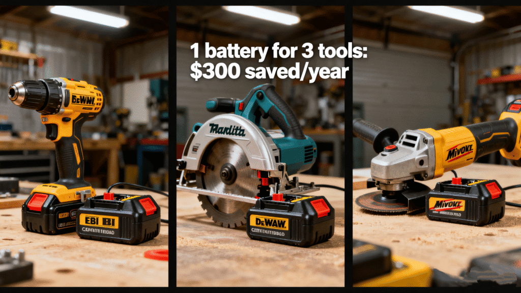 2025 Power Tool Battery Standardization: Cut Costs 40%+ & Break Brand ...